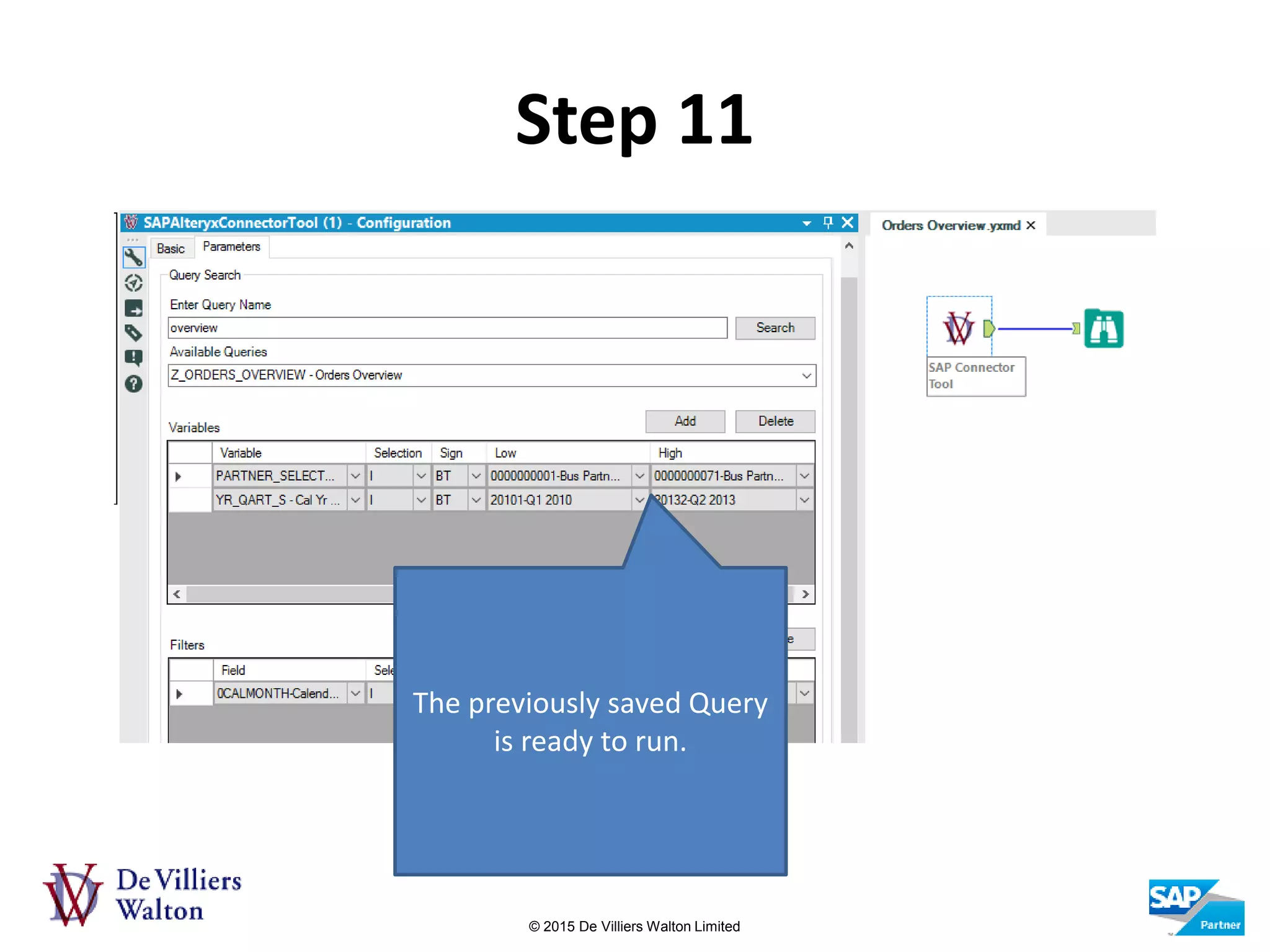 How to use the Alteryx Connector for SAP | PPTX