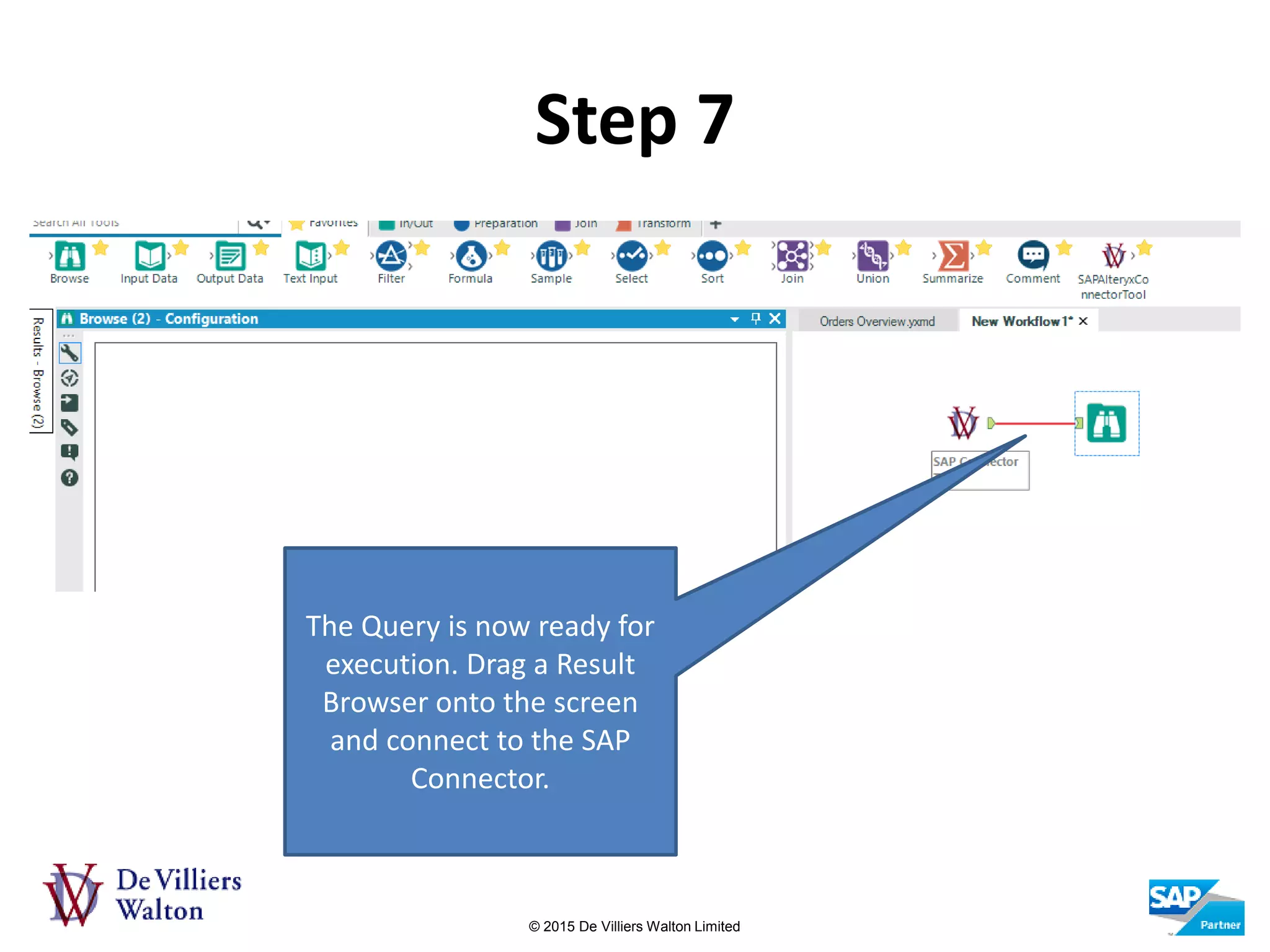 How to use the Alteryx Connector for SAP | PPTX