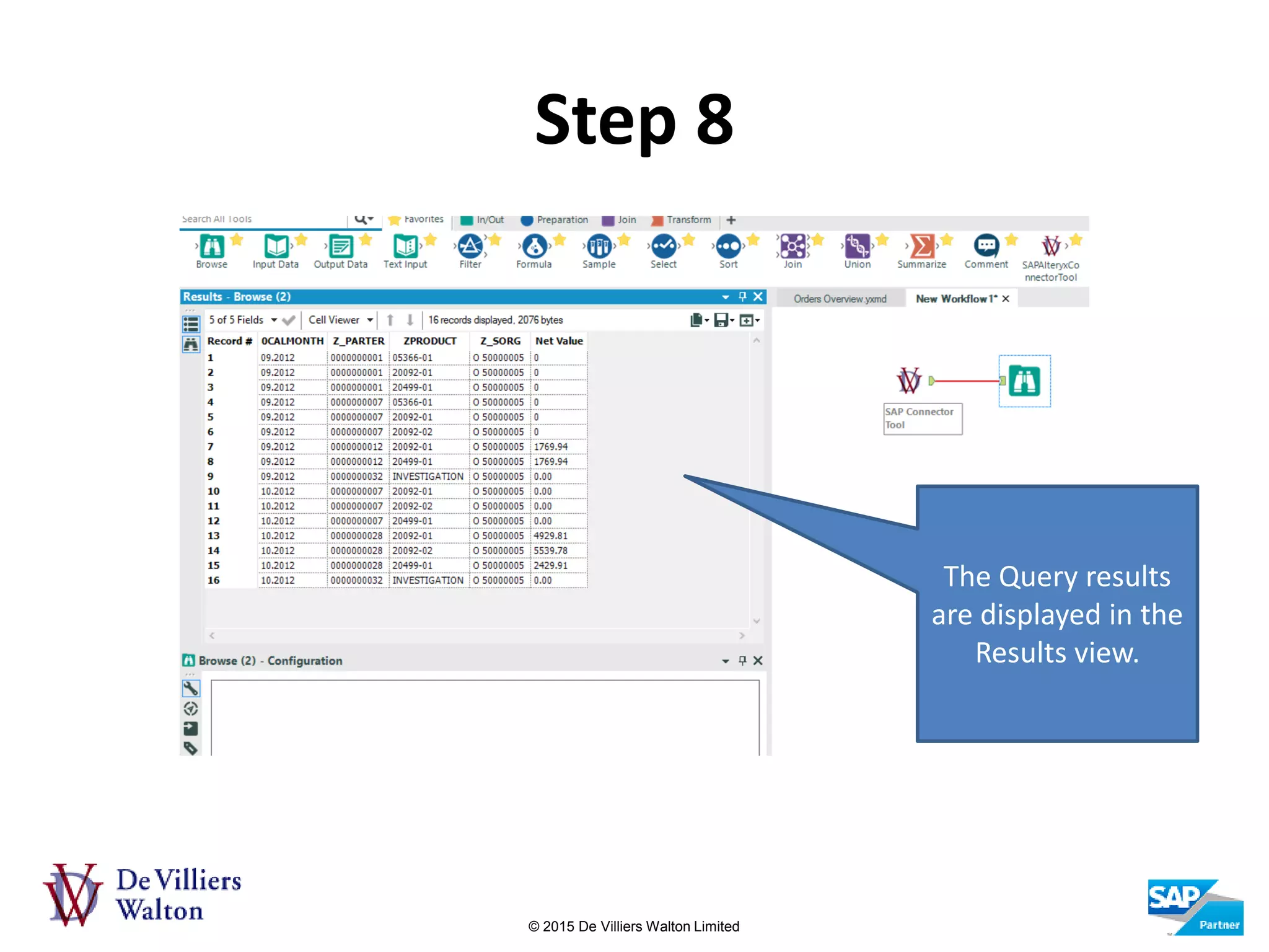 How to use the Alteryx Connector for SAP | PPTX