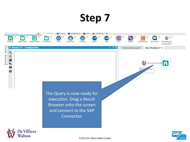 How to use the Alteryx Connector for SAP | PPTX | Cloud Computing ...