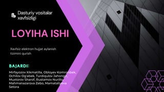 DVX Loyiha ishi.pptx