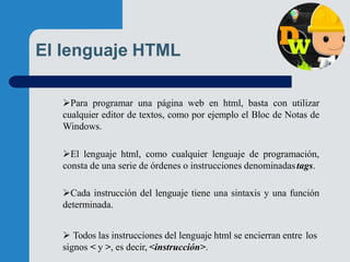 Diseño de Páginas Web - HTML | PPSX