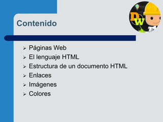 Diseño de Páginas Web - HTML | PPSX