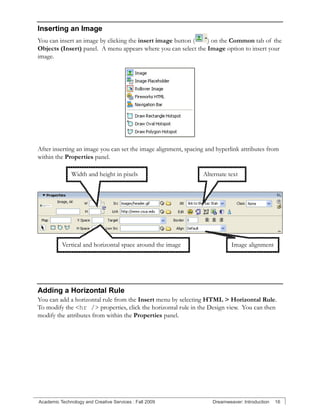 Dw cs3-introduction | PDF | Web Design and HTML | Internet
