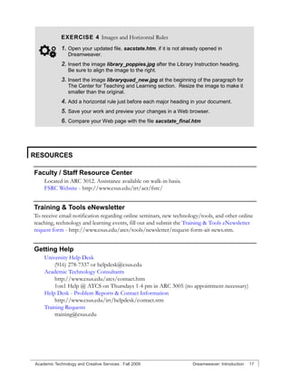 Dw cs3-introduction | PDF | Web Design and HTML | Internet