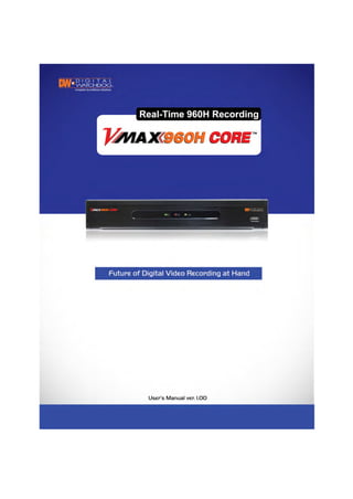 Digital Watchdog DW-VC161T User Manual | PDF