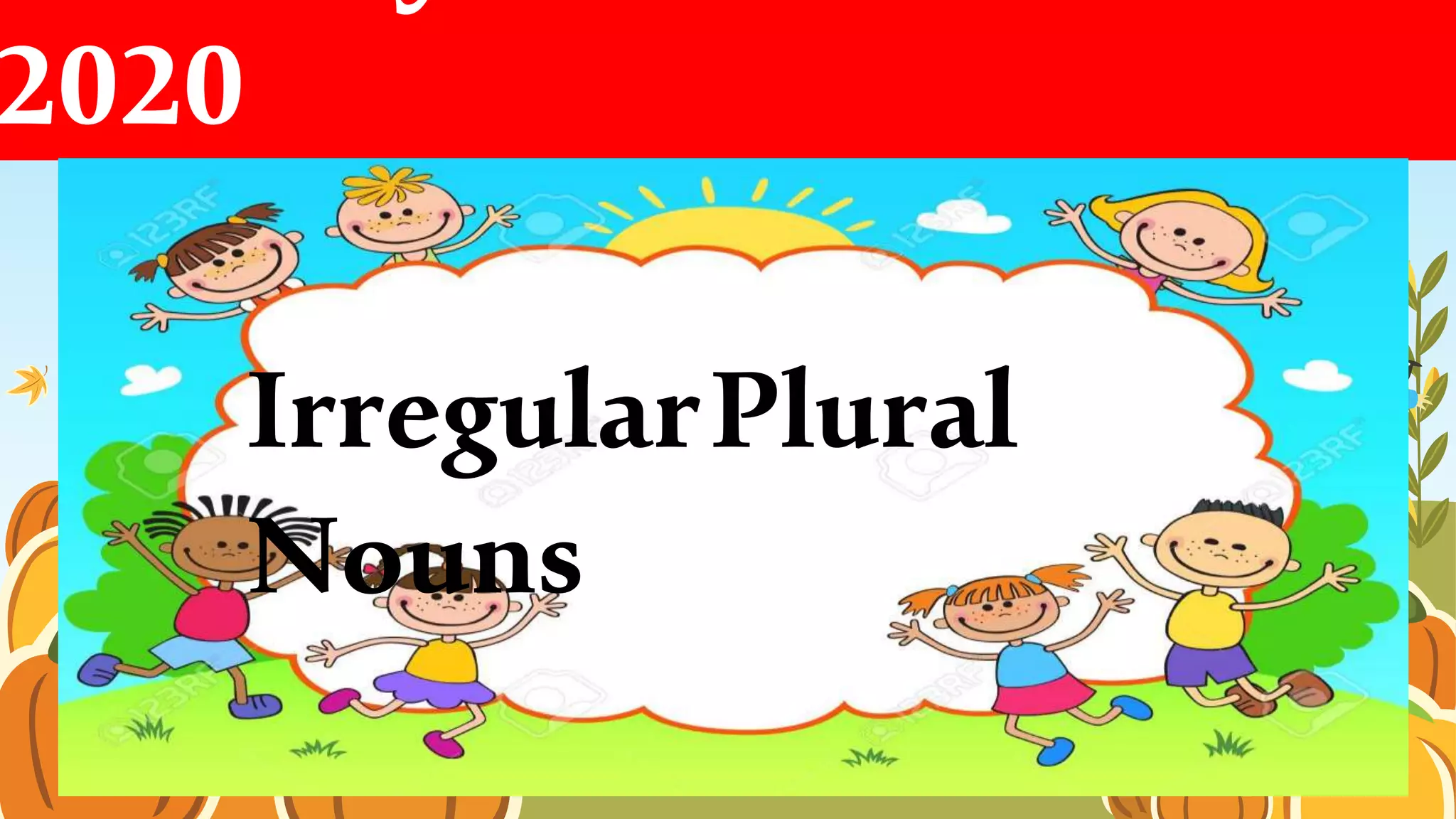 Irregular Plural Nouns | PPT