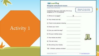 Irregular Plural Nouns | PPTX