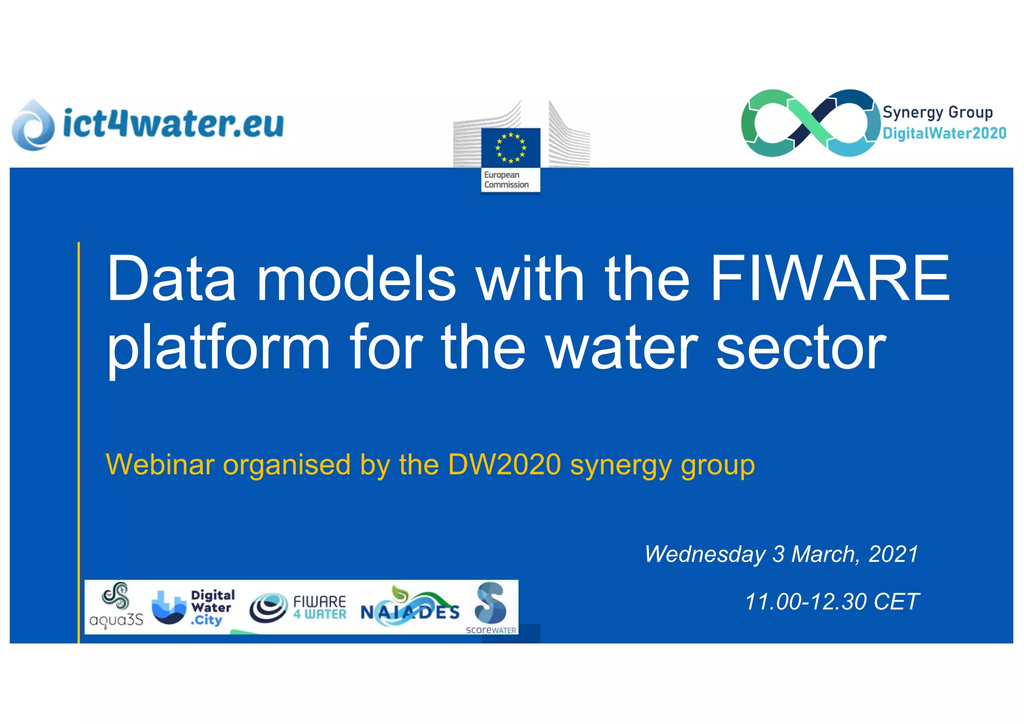 DW2020 Data Models - FIWARE Platform | PDF