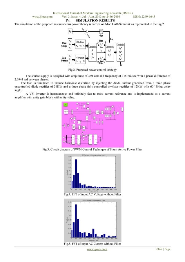Simulation of three-phase bridge rectifier using MATLAB/ SIMULINK for harmonic mitigation | PDF