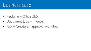 Datapolis Workflow 365: Create your Office 365 workflows easy and fast! | PPT