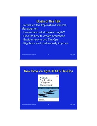 Using DevOps to Drive the Agile ALM | PDF