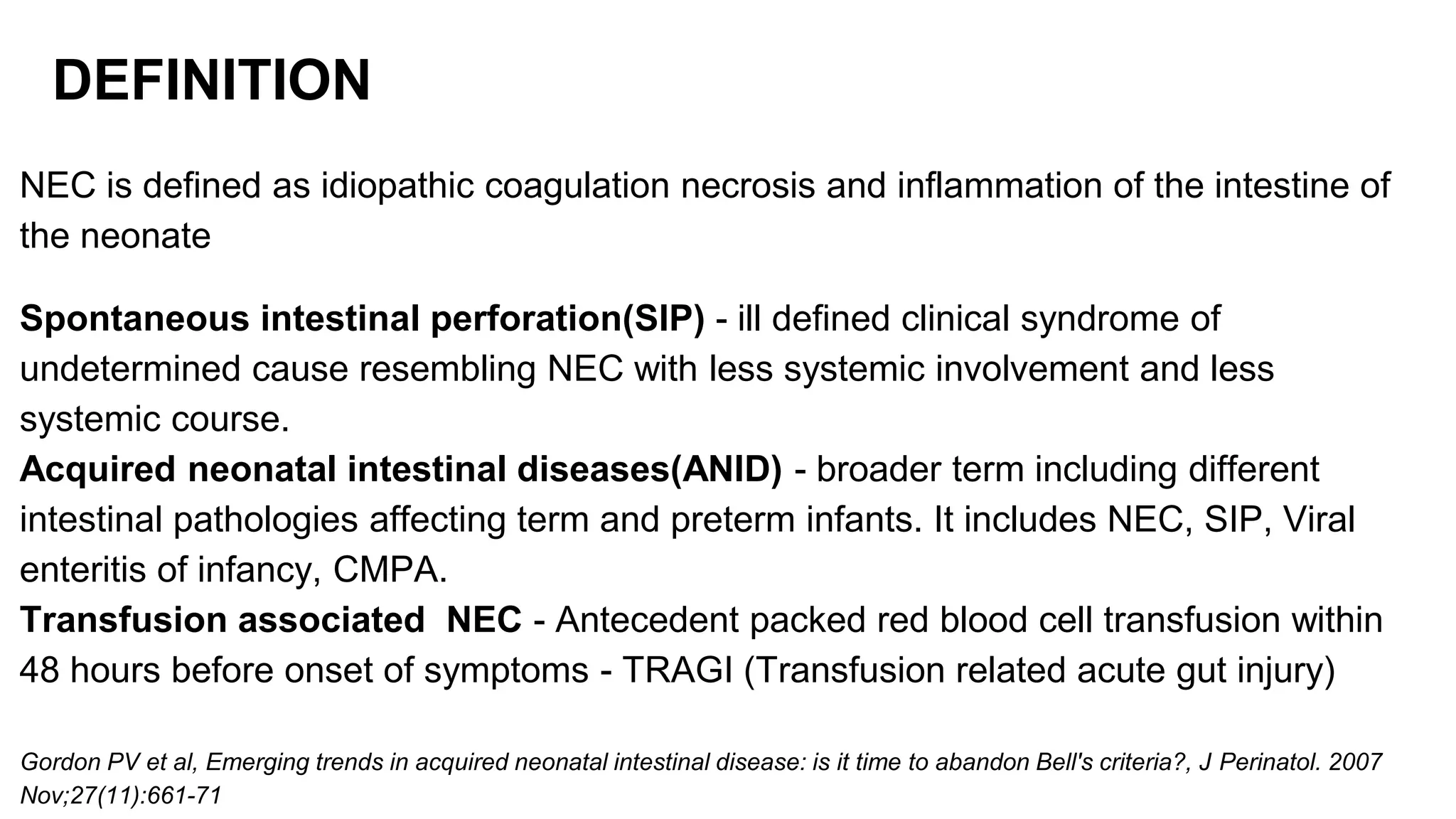 necrotising enterocolitis | PPTX