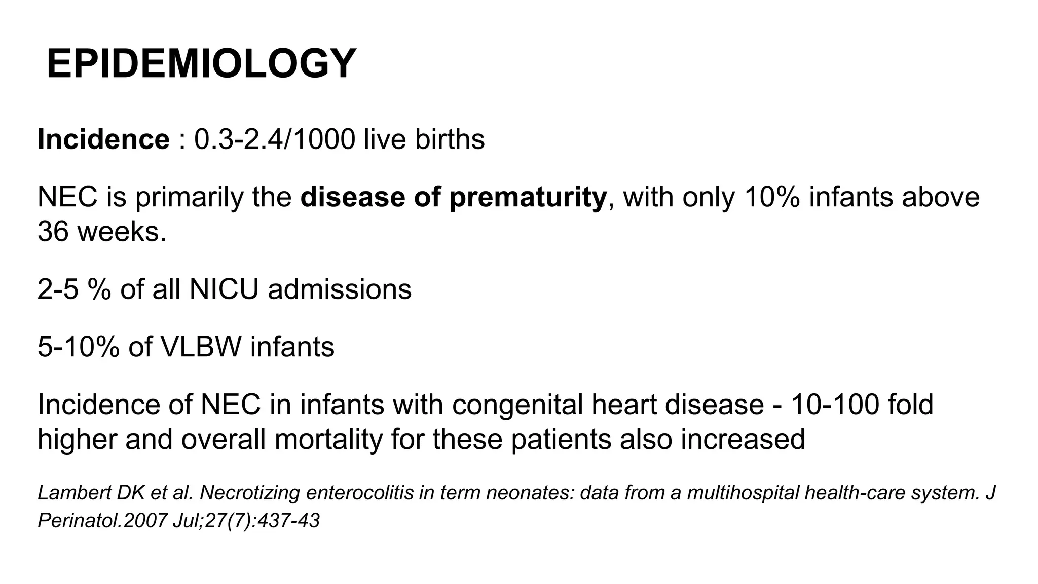 necrotising enterocolitis | PPTX