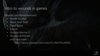 Dynamic Wounds on Animated Characters in UE4 | PDF