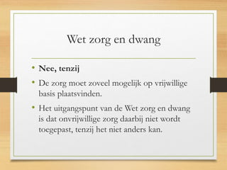 Dwang en drang | PPTX