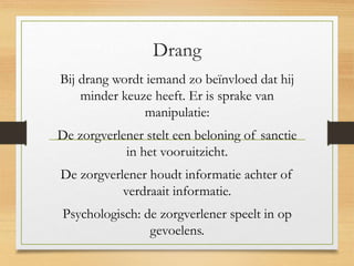 Dwang en drang | PPTX