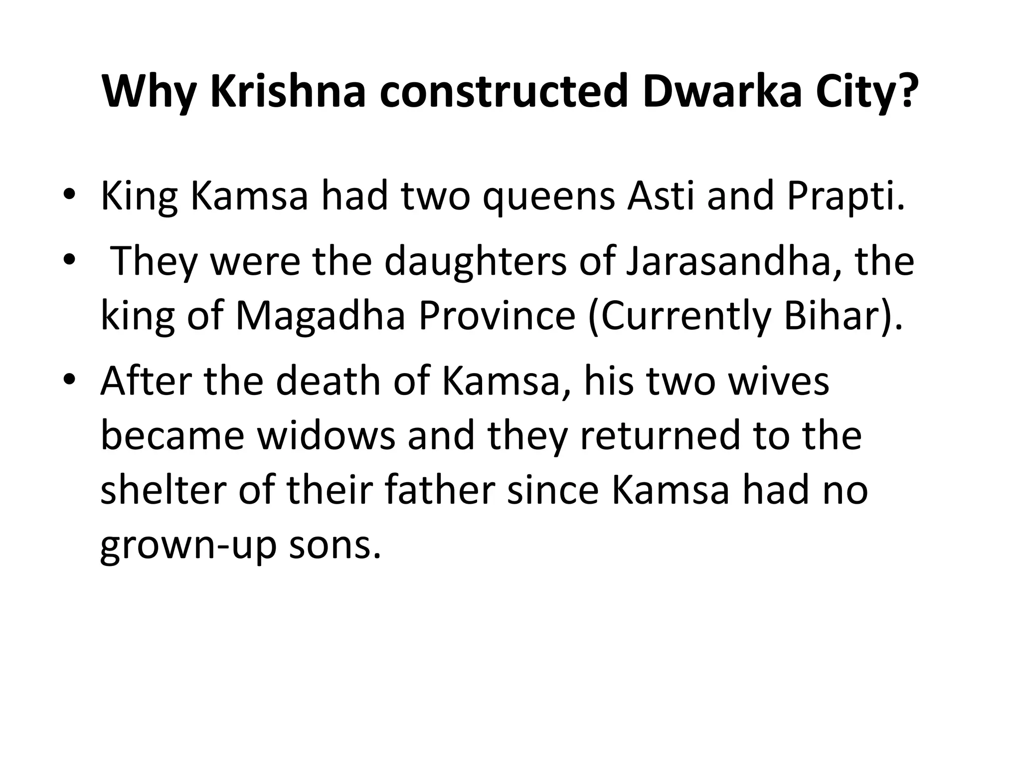 Dwaraka | PPTX