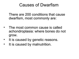 Dwarfism | PPT