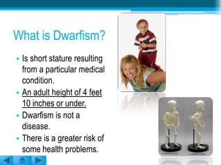 Dwarfism | PPTX