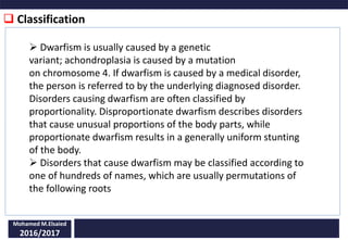Dwarfism | PPTX
