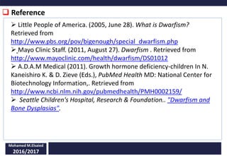 Dwarfism | PPTX