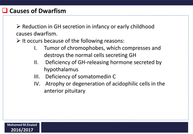 Dwarfism | PPTX | Endocrine and Metabolic Diseases | Diseases and ...