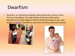 Dwarfism Biology | PPTX