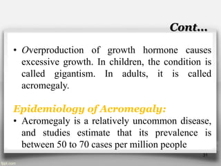 Dwarfism, Gigantism and Acromegaly, Educational Platform.ppt