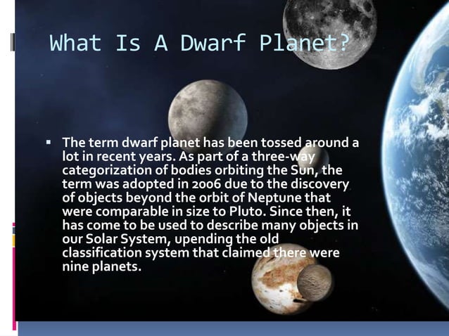 Dwarf planets | PPT