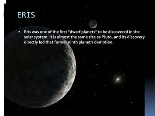 Dwarf planets | PPT