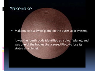 Dwarf planets | PPT