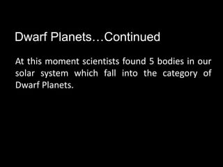 Dwarf Planets | PDF | Space and Astronomy | Science