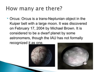 Dwarf planets estheranamiriam_1eso | PPT