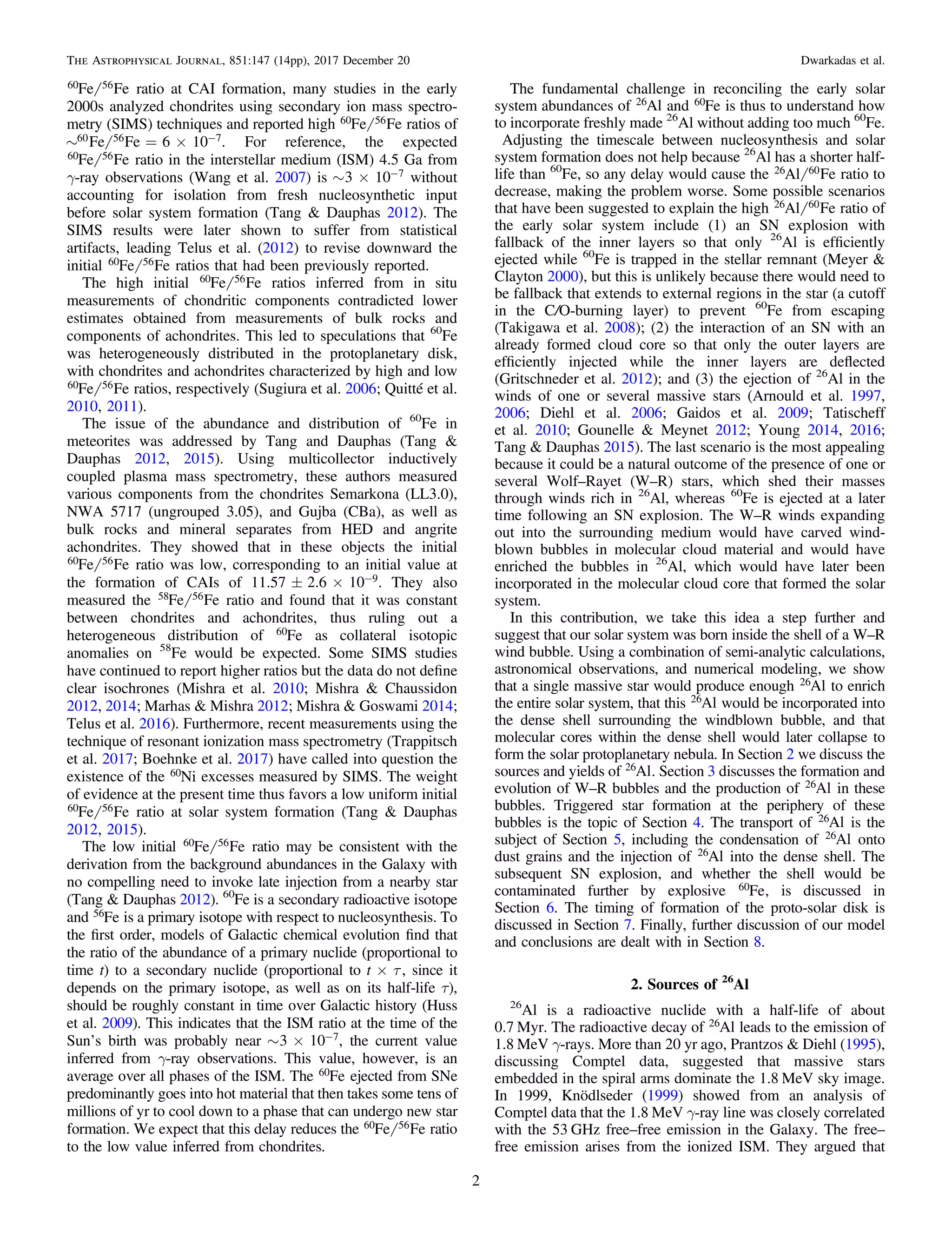 Triggered Star Formation inside the Shell of a Wolf–Rayet Bubble as the ...