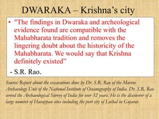 Dwarka - Lord Krishna's city | PPT