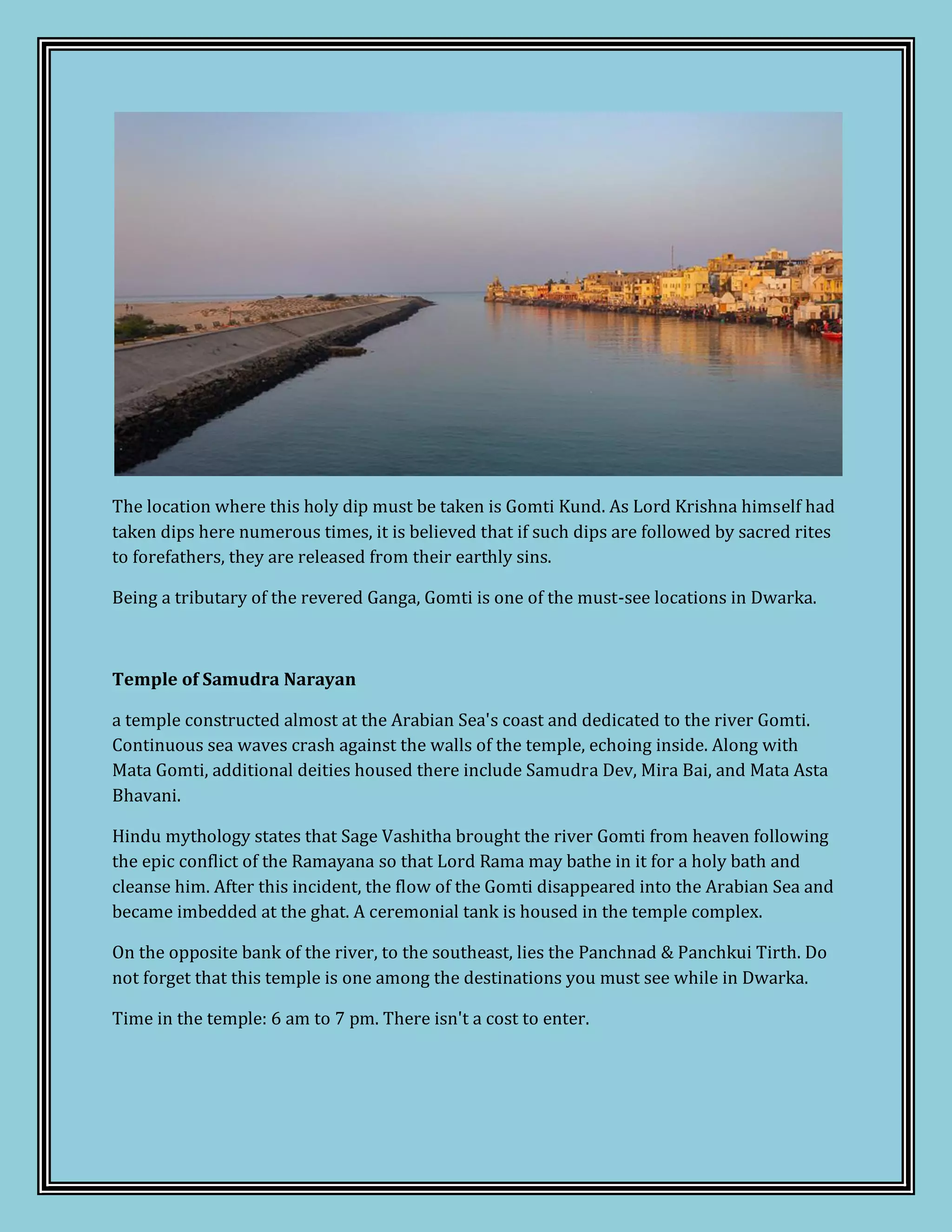 Dwarka tourist attractions.pdf