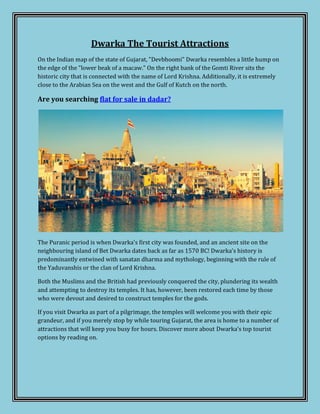 Dwarka tourist attractions.pdf