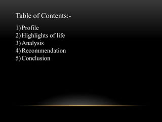 Dwayne the rock johnson | PPTX