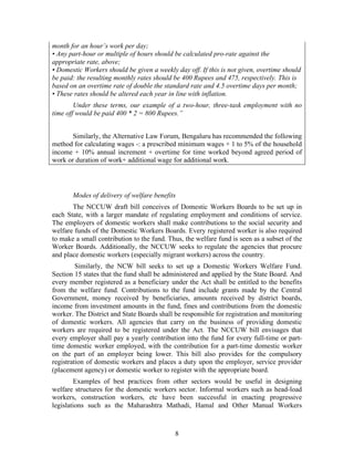 Dw background note | PDF | Government Support and Welfare | Financial ...