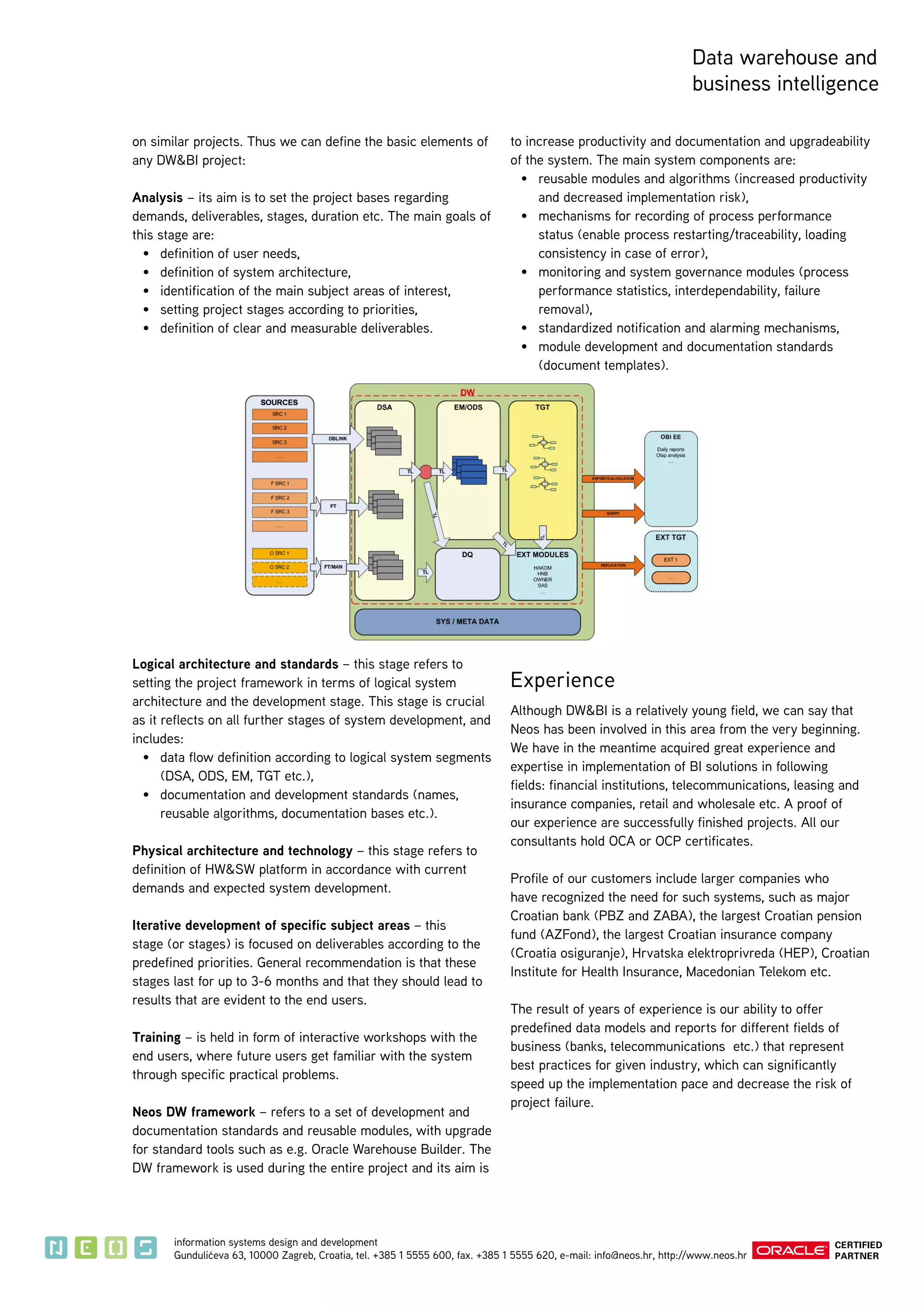 DW&BI | PDF | Databases | Computer Software and Applications