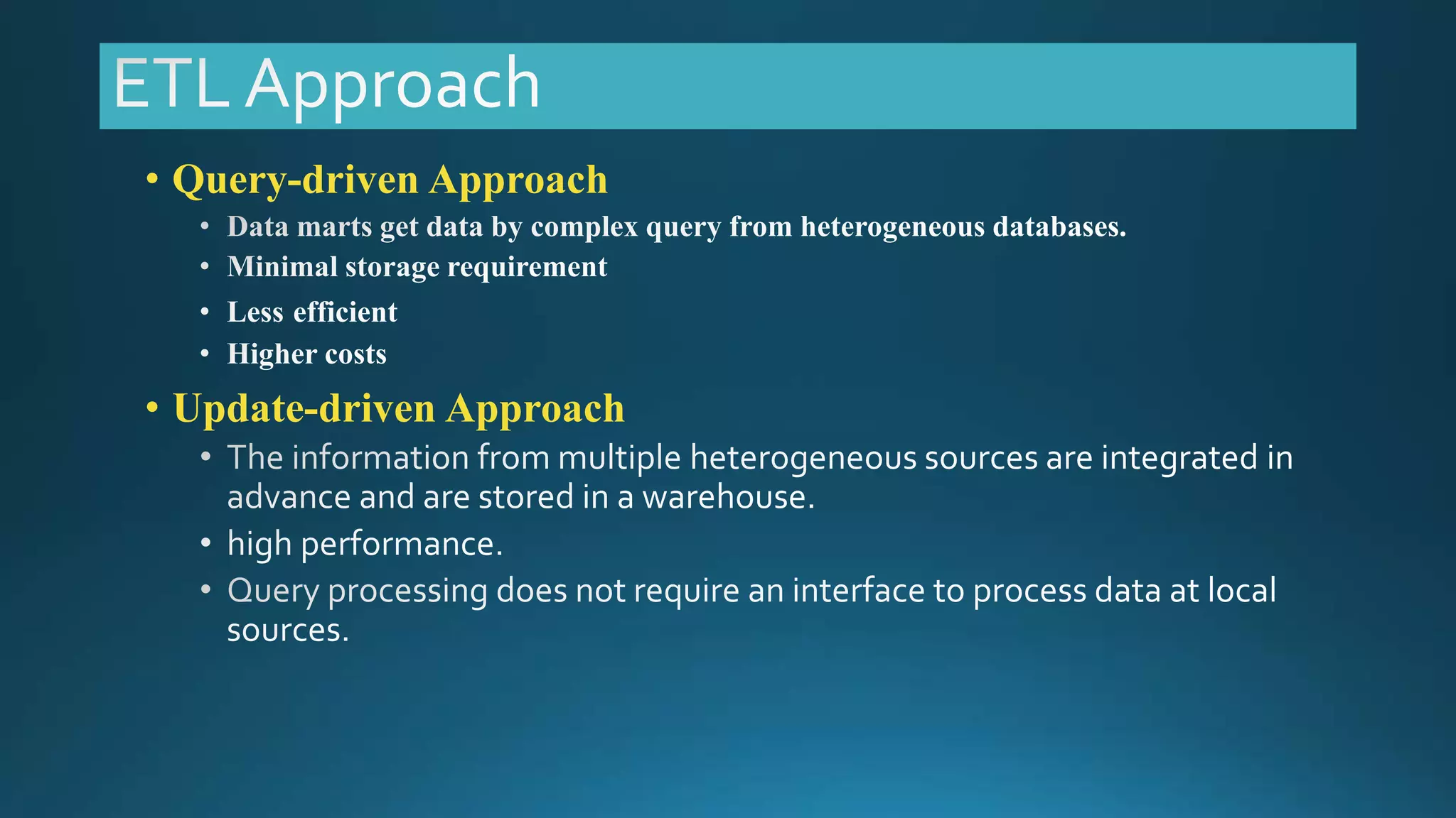 Data Warehouse $ Business Intelligence | PPTX