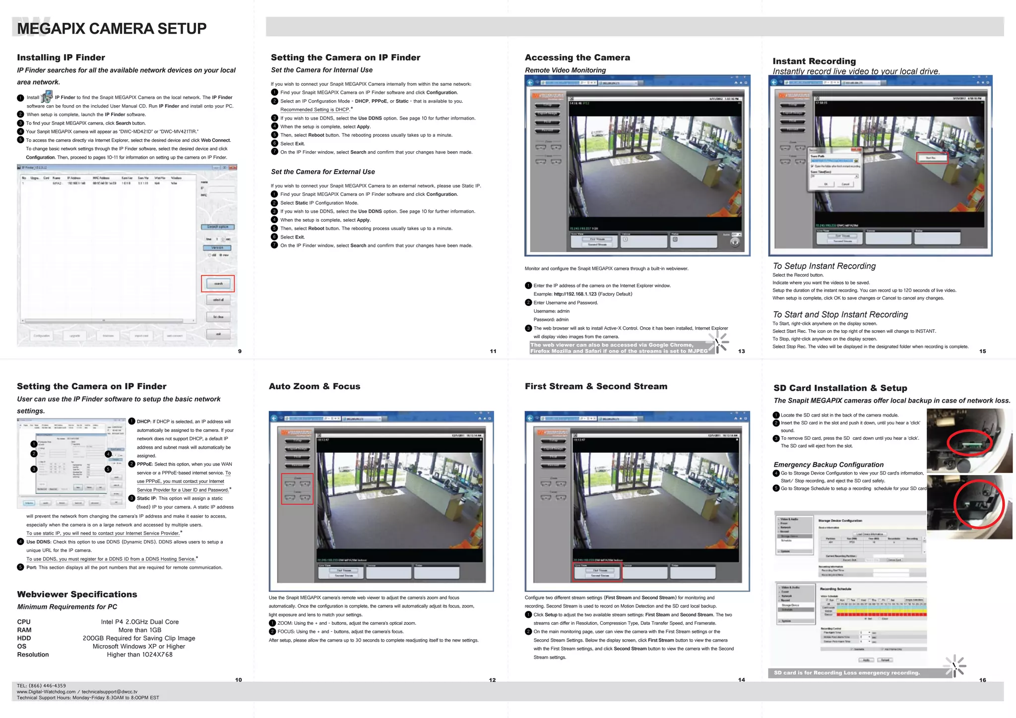 Digital Watchdog DWC-MV421DB User Manual | PDF