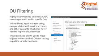Azure Active Directory Connect: Technical Deep Dive - DWCAU 2018 ...