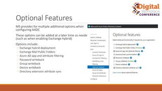 Azure Active Directory Connect: Technical Deep Dive - DWCAU 2018 ...