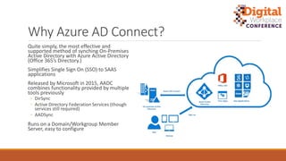 Azure Active Directory Connect: Technical Deep Dive - DWCAU 2018 Melbourne | PPTX