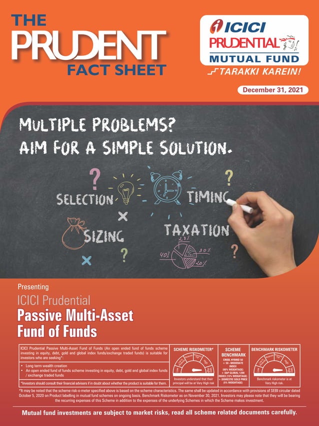 The Prudent Fact Sheet (December 2021)| ICICI Prudential Mutual Fund | PDF