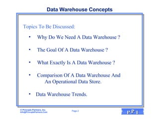 Dw Concepts | PPT