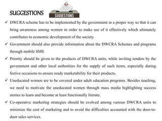 DWCRA (Development of Women and Children in Rural Areas) PPT | PPTX