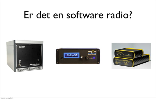 Software Defined Radios for VHF, UHF and SHF | PDF | Operating Systems ...